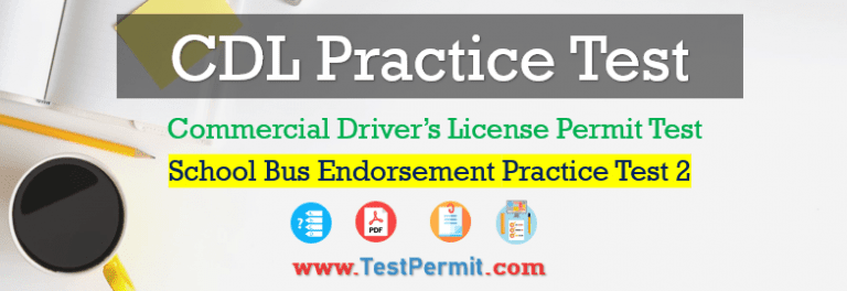 CDL School Bus Practice Test 2025 with pre-trip inspection