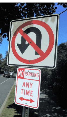No U-Turn Sign 2024 What does it mean? [UPDATED-USA]