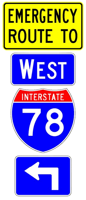What is Interstate Sign? Quiz, Meaning, Definition, Example, Shape ...